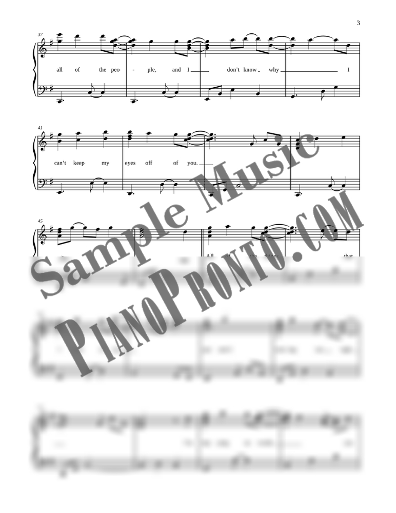 You and Me (Intermediate: Lyrical Version) By Lifehouse - F.M. Sheet Music - Pop Arrangements by ...